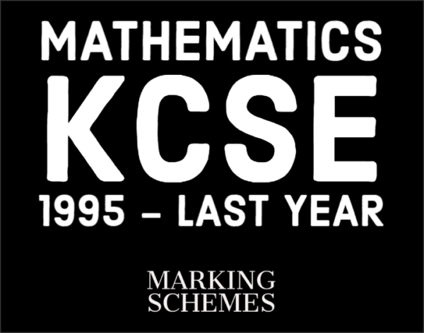 KCSE Mathematics Alt B Question Papers And Marking Schemes - ELIMU ...