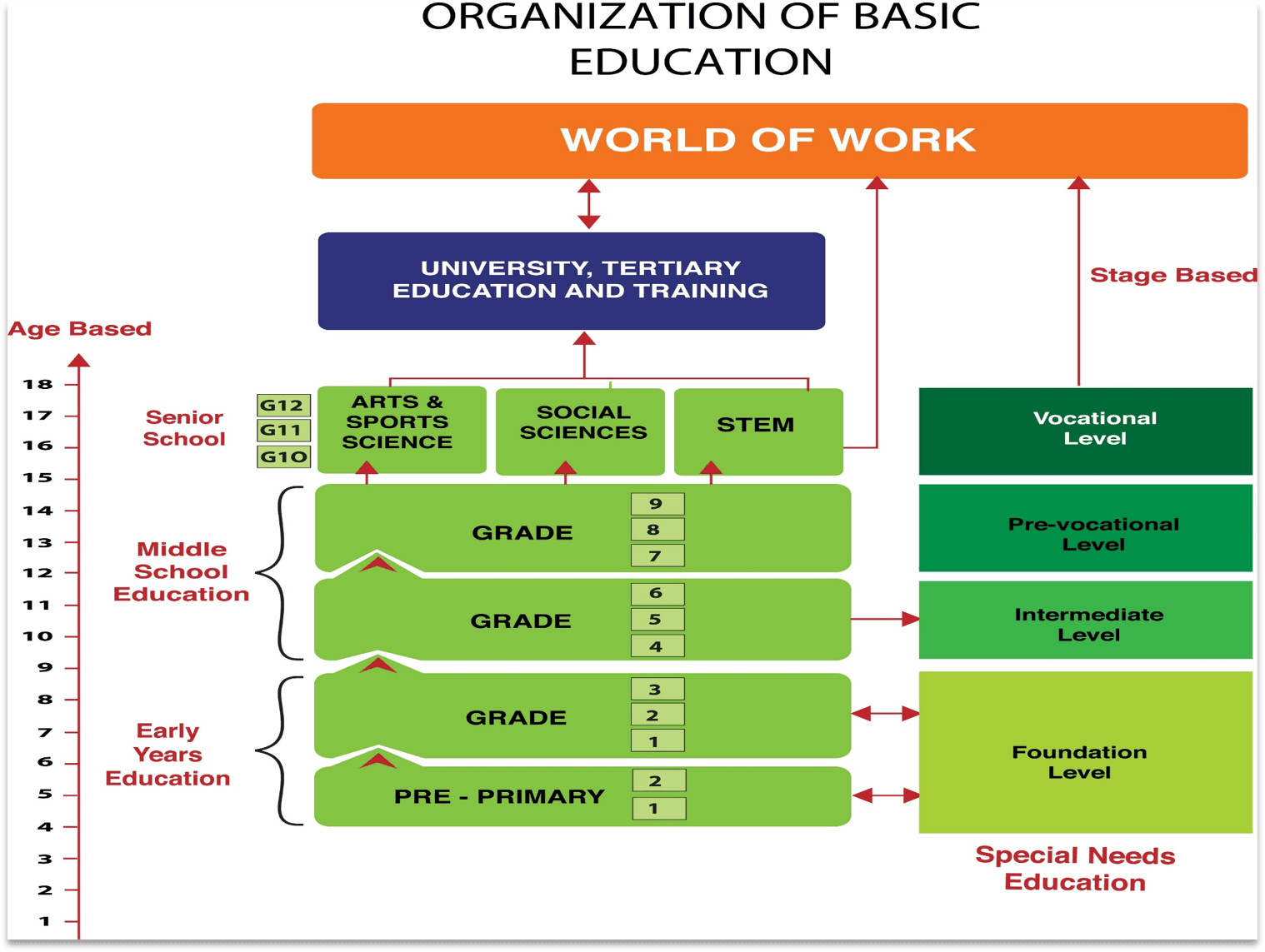 Organization Of Basic Education In Kenya's Competency-Based Curriculum ...
